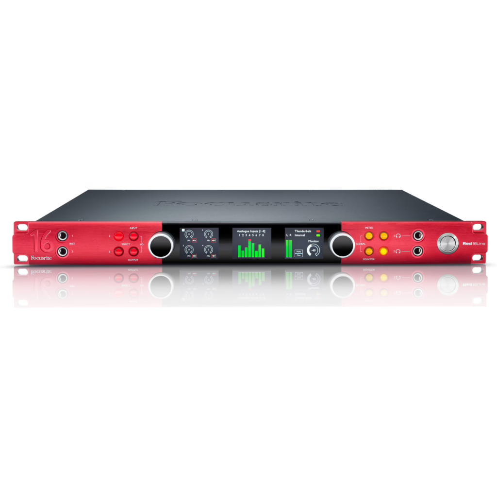 Focusrite Pro Red 16Line Thunderbolt 3 Audio Interface - ProAudioMarket