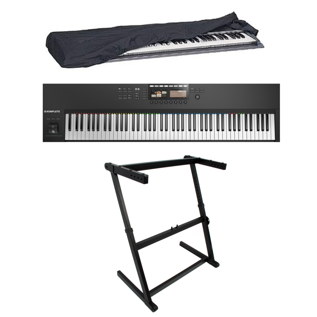 Native Instruments Komplete Kontrol S88 MK2 + Z-Stand and Cover ...