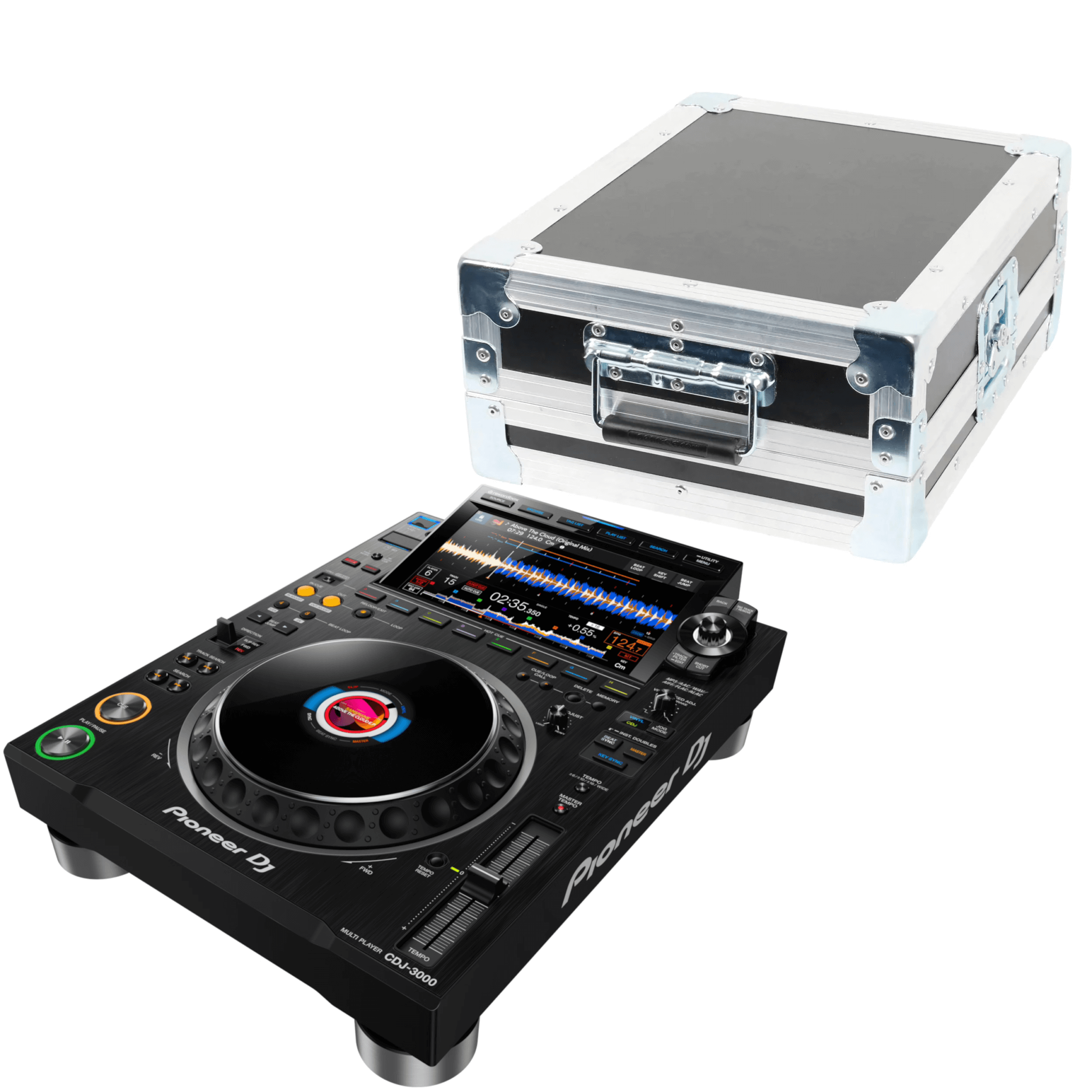 Pioneer CDJ-3000 + Innox FC-PIO-CDJ-3000 Flight Case - ProAudioMarket