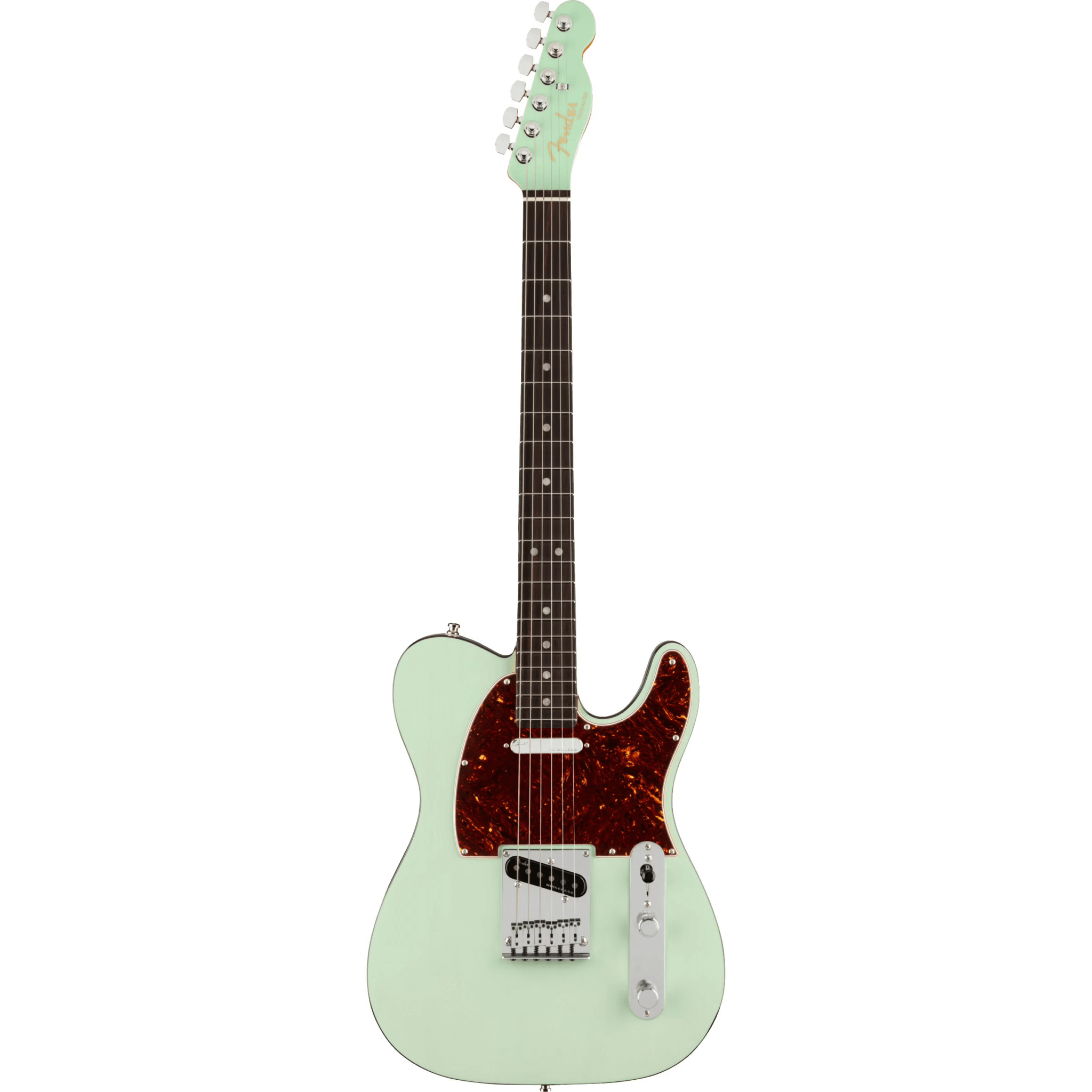 Fender American Ultra Luxe Telecaster Transparent Surf Green RW ...
