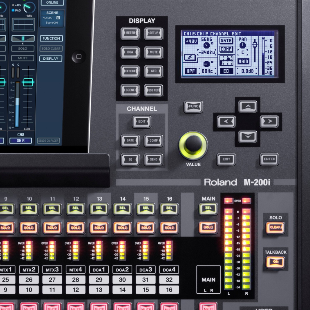 Roland M-200i V-mixer digital mixer - ProAudioMarket